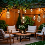 Mainstays Vintage LED Edison String Lights for Indoor Outdoor Decor 30 ...