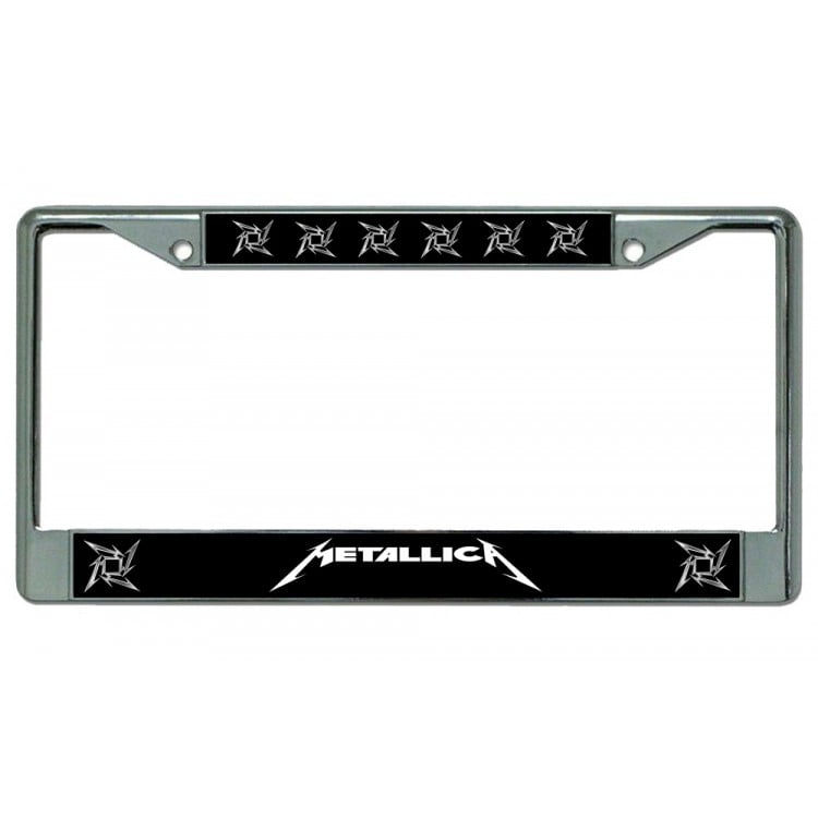 Click here for License Plates Online Metallica Chrome License Pla... prices