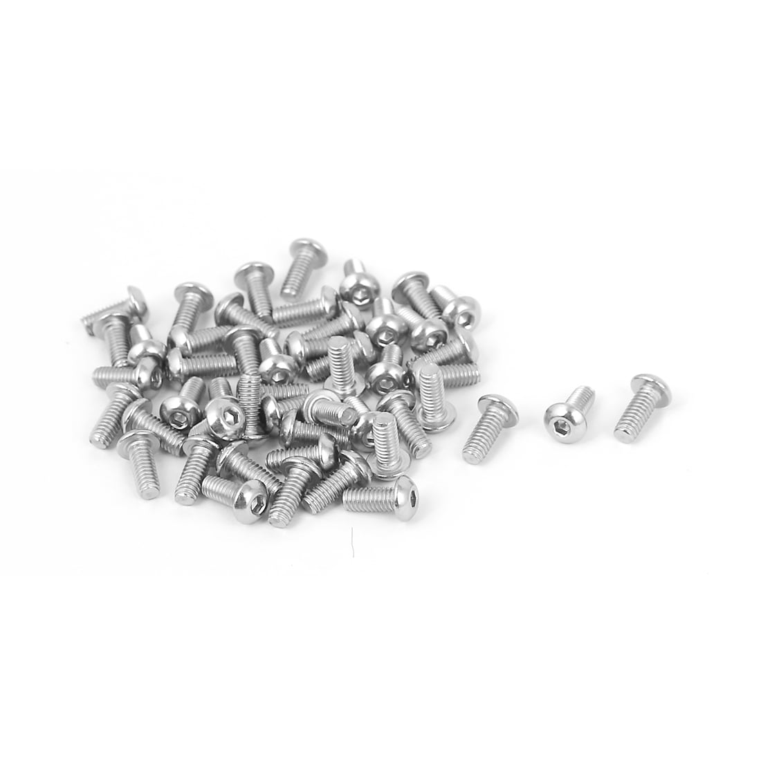 Click here for Unique Bargains M2.5 X 6mm Full Thread Button Head... prices