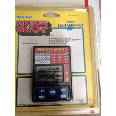 RecZone LLC Video Handheld Casino Pocket Mini Game Pack - Slot Machine ...