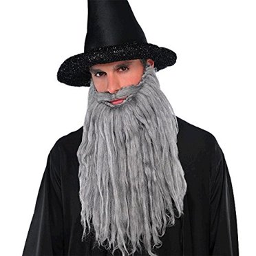 Grey Beard Basic Adult Halloween Accessory - Walmart.com