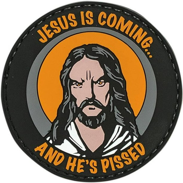 Voodoo Tactical VDT07-0814000000 2.5 in. Jesus Is Coming & Hes Pissed ...
