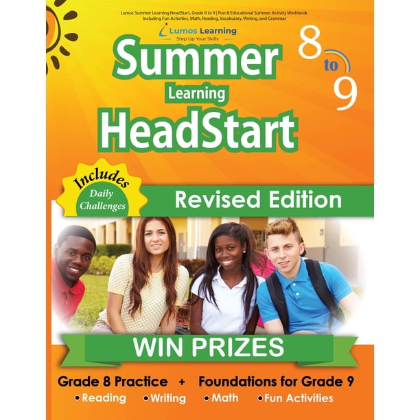 Lumos Summer Learning HeadStart, Grade 8 to 9 | Fun & Educational ...