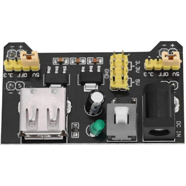 5pcs 5V/3.3V Breadboard Power Supply Module, for Board Solderless ...