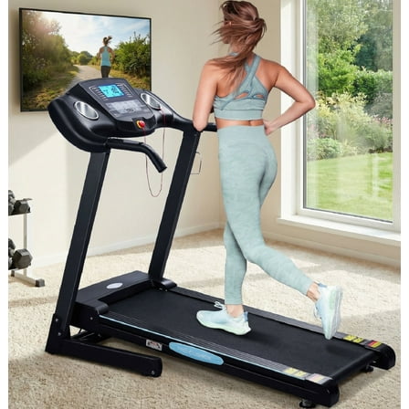 Yesoul T1M Plus Smart Foldable Treadmill with 21.5" HD Rotating Screen ...