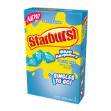Starburst Water Flavoring Blue Raspberry Singles-to-Go, Zero Sugar, 6 ...