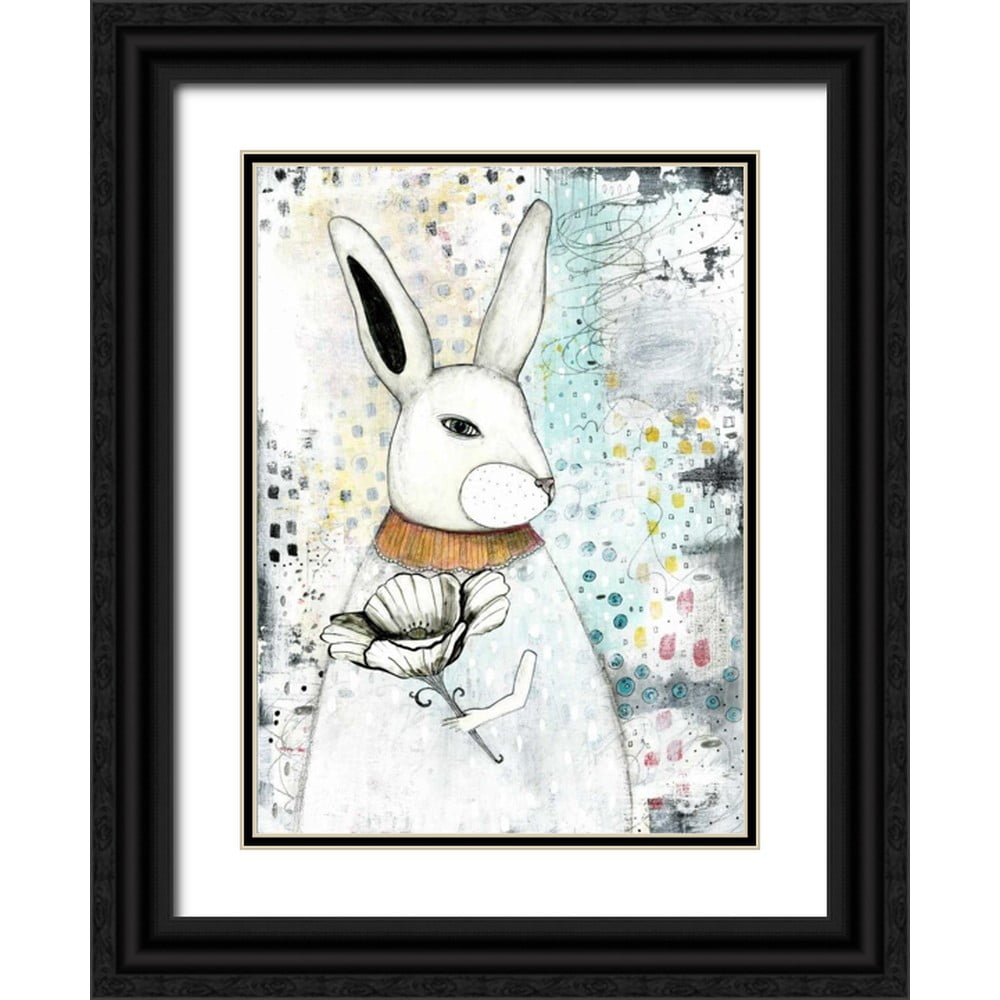 Ogren, Sarah 25x32 Black Ornate Wood Framed with Double Matting Museum ...