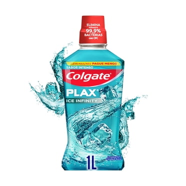 Enjuague Bucal Colgate Plax Ice Infinity Sabor Intenso 500 ml | Walmart ...