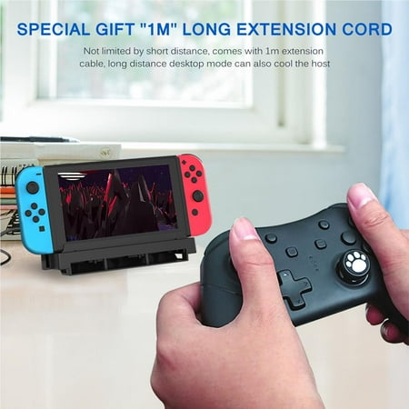 Game Console Cooling Fan USB 5V Electric Game Console Radiator Black ...