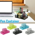 COM1950s Desk Organizers Mesh Pencil Holder,Multifunctional ...