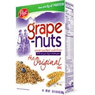 Post Grape Nuts Flakes Breakfast Cereal, Crunchy 18 oz Box - Walmart.com