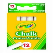 Crayola White Chalk 12 Ea Pack of 36 - Walmart.com