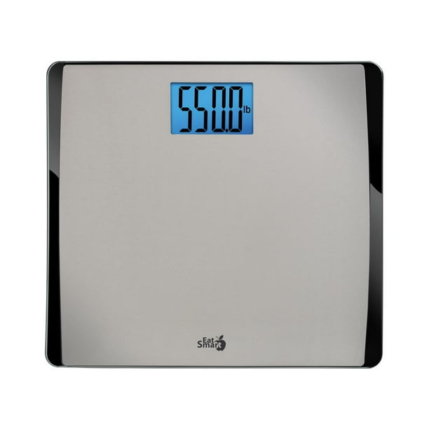 EatSmart Precision 550 Pound Extra-High Capacity Digital Bathroom Scale ...