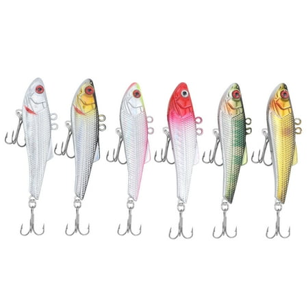 Hard Bait Lures, Centrally Balanced Design Lifelike Bait Built In ...