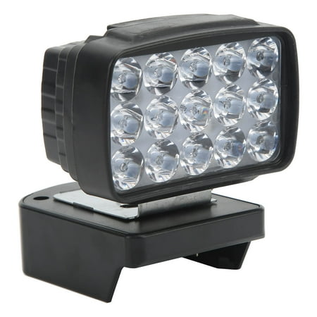 Lithium Battery LED Light, 6500K Color Temperature 900LM Impact ...