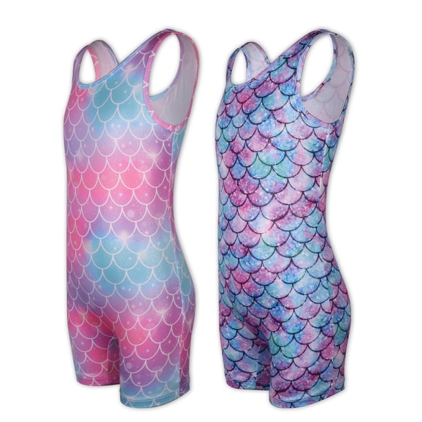 Yuyuekeji 2 Pack Little Girls Gymnastics Leotards ,Kids Skinny Dance ...