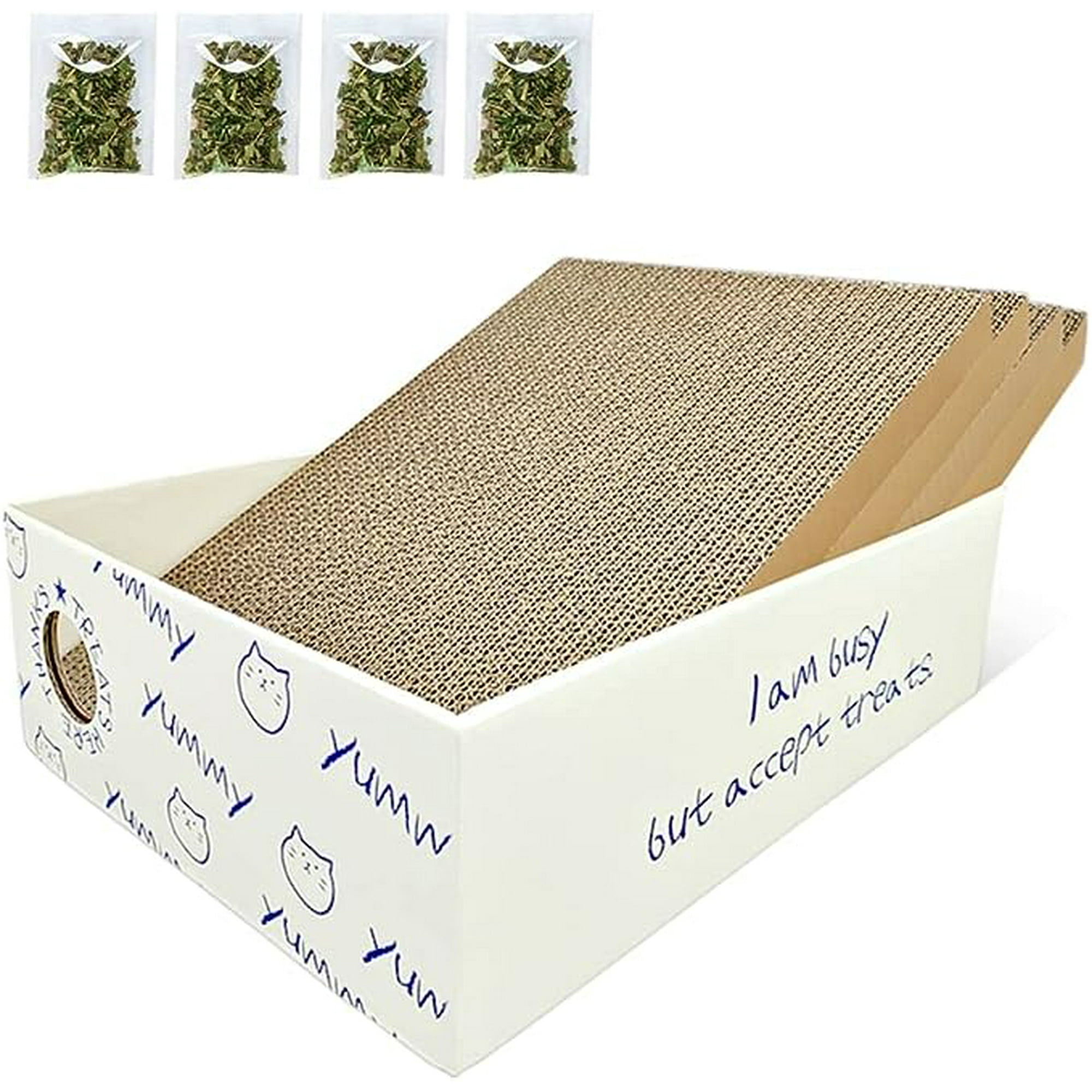 Click here for Bamitori 4 Pcs Cat Scratch Pad In Cat Scratcher Bo... prices