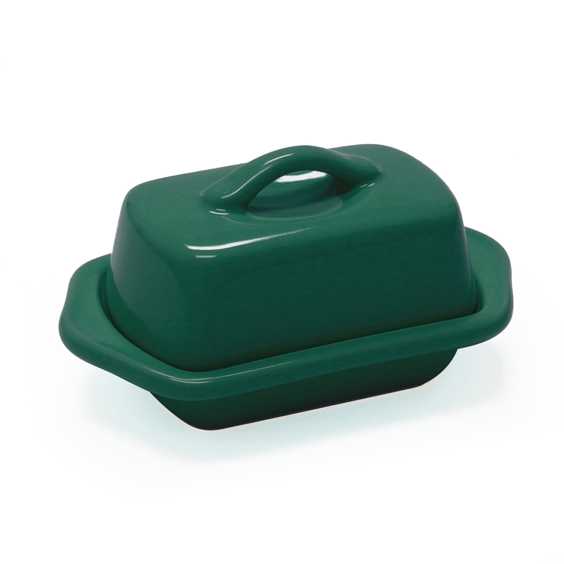 Chantal Mini Ceramic Butter Dish (Brunswick Green) - Walmart.com