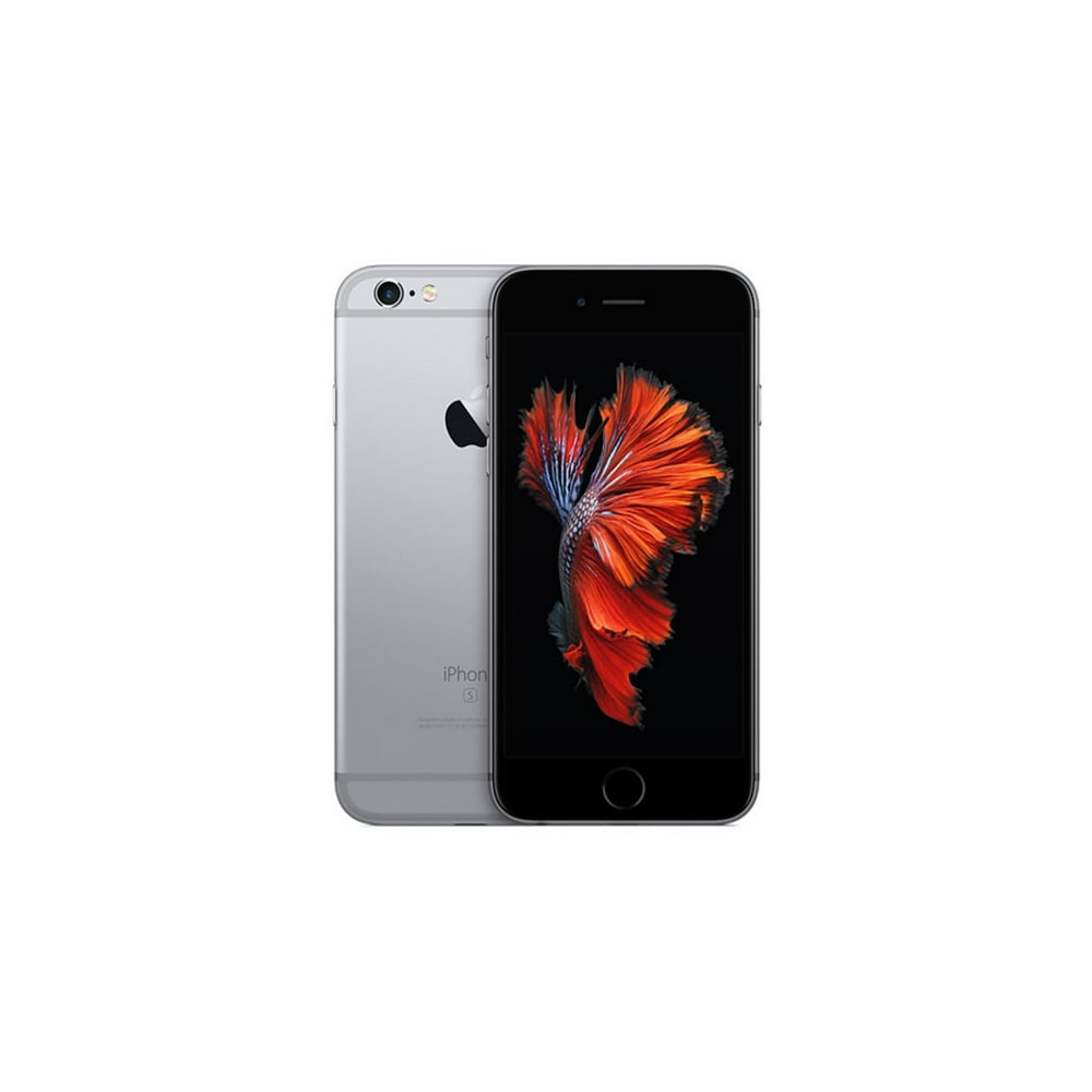 Refurbished iPhone 6s Space Gray GSM UNLOCKED 64GB - Walmart.com ...