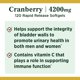 Nature's Bounty Cranberry Pills, Softgels, 4200 Mg, 120 Ct - Walmart.com