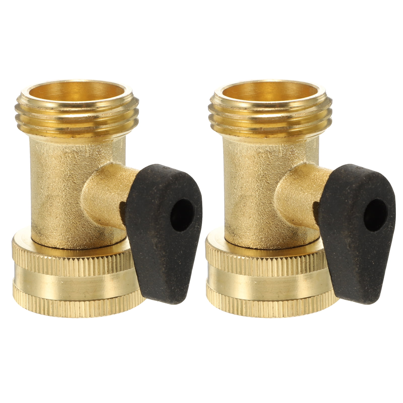Click here for Homemaxs 2pcs Brass Garden Hose Shut Off Valves Ba... prices