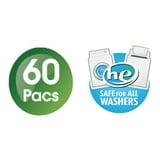 Great Value Ultimate Fresh Laundry Pacs, Original Clean, 60 Count ...