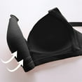 Nrmvnmi 3pc Bras For Women Push Up Wireless Bra Plus Size Lace Longline