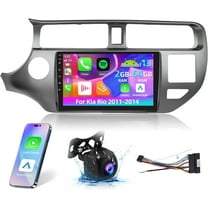2+64G Android 13 CarPlay Car Stereo Radio for Mazda 2 2007-2014, 9'' HD ...