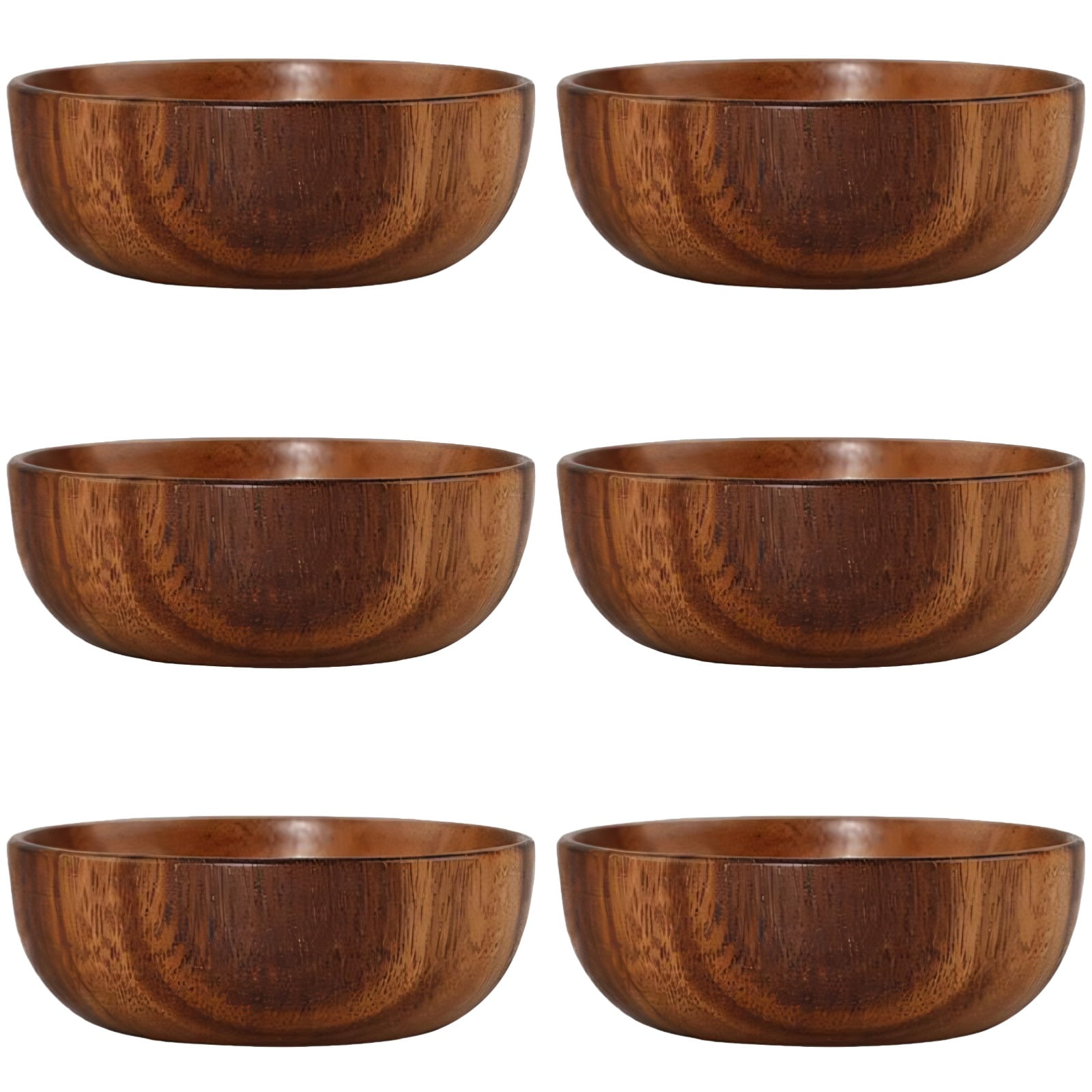 Click here for Dollcube 6 Pcs Small Japanese Wooden Bowls Set  Ac... prices