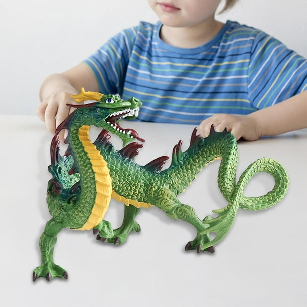 Figura de dragón Hugo modelo colección realista pintada a mano ...