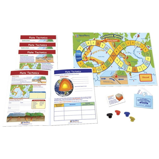 NewPath Plate Tectonics Learning Center, Grades 6 to 9 - Walmart.com