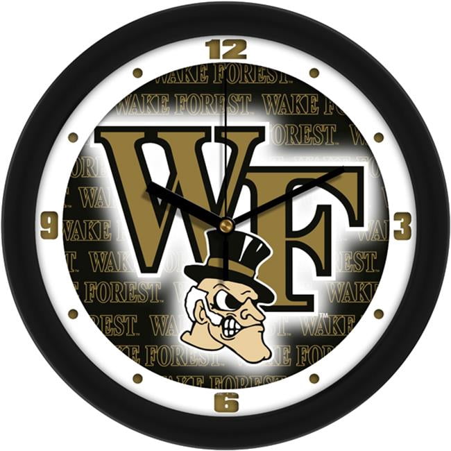 Suntime ST-CO3-WFD-DWCLOCK Wake Forest Demon Deacons-Dimension Wall ...