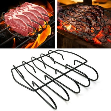 HiveSun - Extra Large Rib Rack - Holds Beef AND Pork Ribs - 304 ...