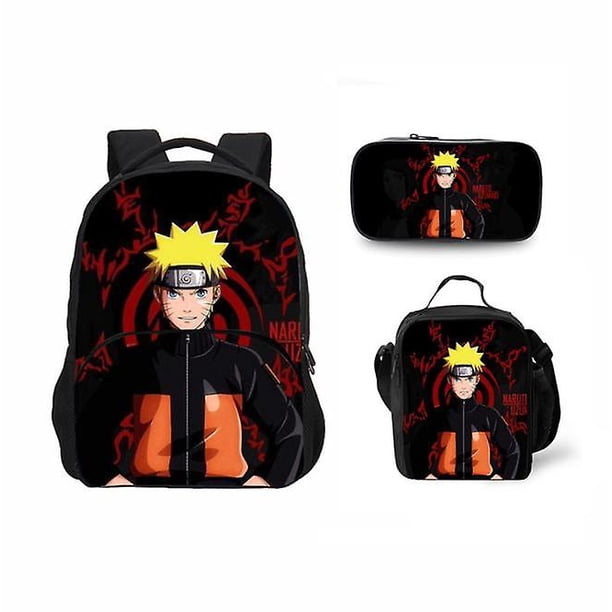 Naruto Casual School Bag Anime Notebook Laptop Backpack School Bag ...
