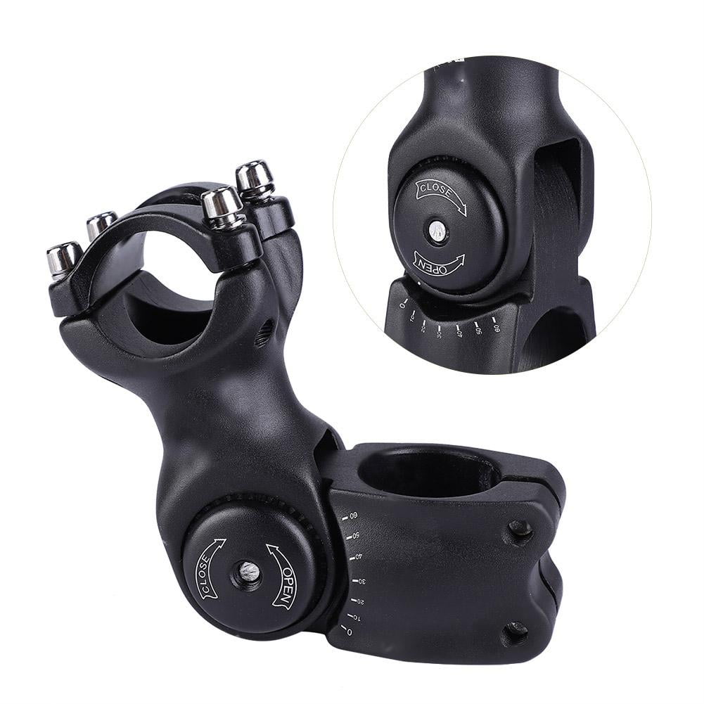 LYUMO 0-60° Adjustable Aluminum Alloy Bike Handlebar Stem Riser for XC ...