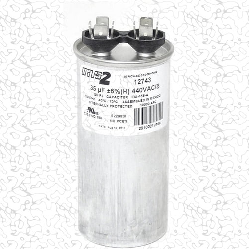 MARS - Motors & Armatures, Inc. 12243 35 X 440 RUN CAPACITOR ROUND ...
