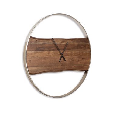 Zentique 45 in. Iron Wall Clock - Walmart.com