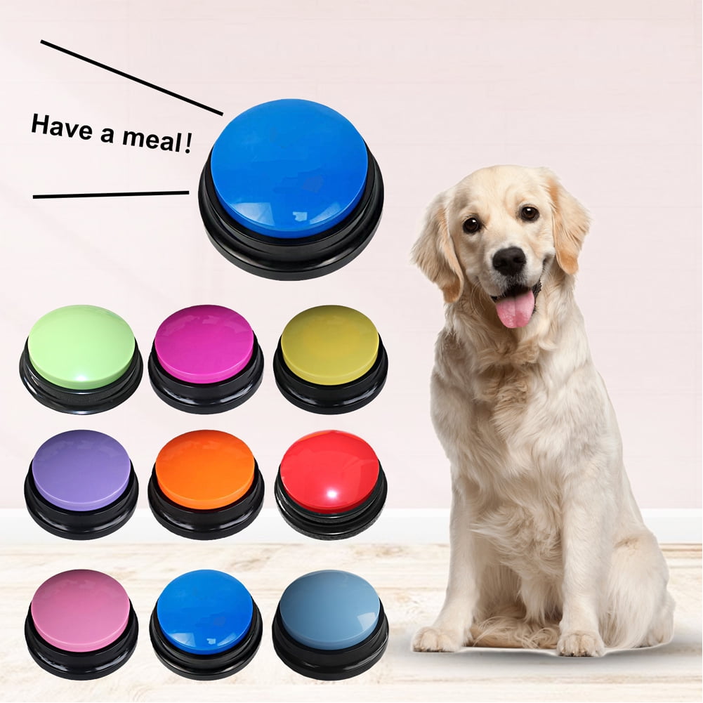 D-GROEE Recordable Button for Dog, Dog Buzzers for Communication, Teach ...