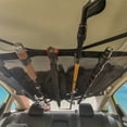 MDSTOP SUV Ceiling Storage Net with Fishing Rod Holder, Interior Car ...