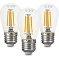 12volt LED Light Bulb 4W Edison Filament Vintage ac/dc12V 24V Low ...