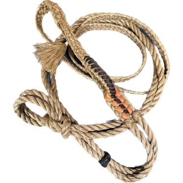 M&F Western 296248 Braided Stampede String with Tassel, Natural & Tan ...