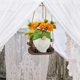 InsCrazy Planters Dwarf Flower Pot Garden Cute Resin Flower Pot ...