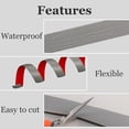 Floor Transition Strip Self-Adhesive PVC Threshold for Carpet to Hard ...