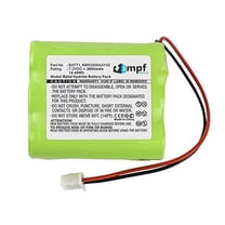 2GIG Eco-Friendly Rechargeable Console Battery Pack with 2600 mAh ...