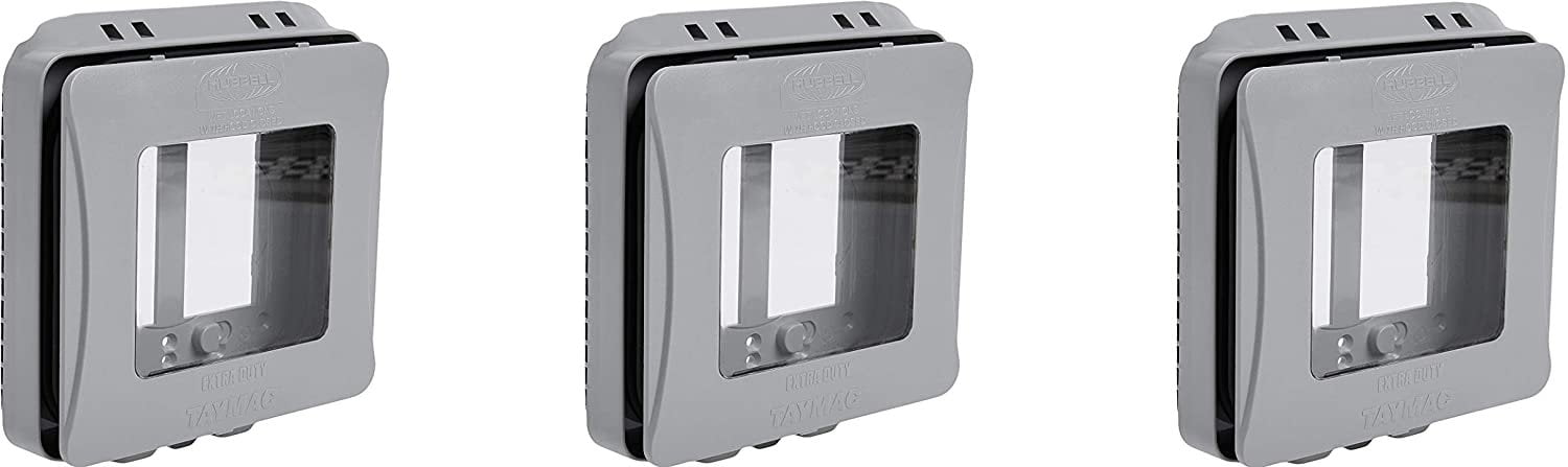 TayMac ML2500G Two-Gang Weatherproof Expandable Extra Duty In-Use Cover ...