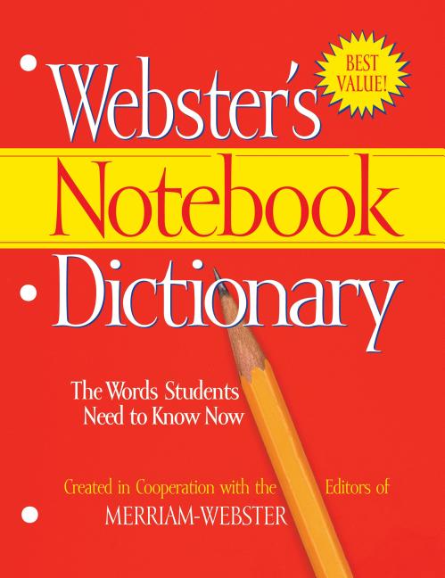 Webster s Notebook Dictionary Walmart Walmart Webster s Notebook Dictionary Walmart Walmart
