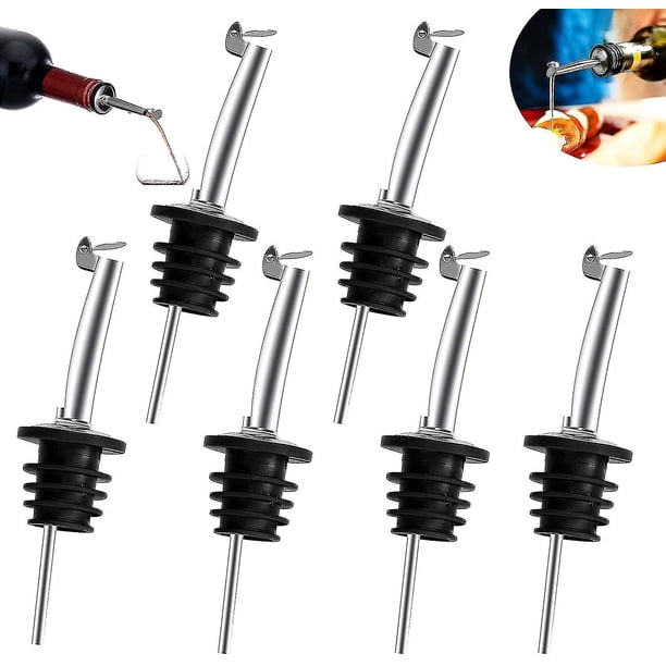 Bottle Pourer, Stainless Steel Pourer Spout, Olive Oil Pourer Spouts ...