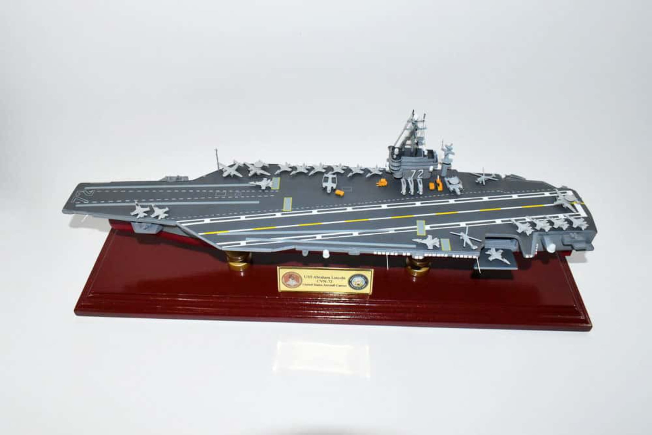 USS Abraham Lincoln CVN-72 Nimitz Class Carrier,Navy,Scale Model ...