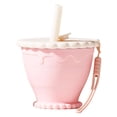 Clearance Under $5 Collapsible Cup Portable Folding Snack Cup Silica ...