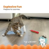 Catstages Green Magic Dynamite Stick Catnip Cat Toy, Red for Cats ...